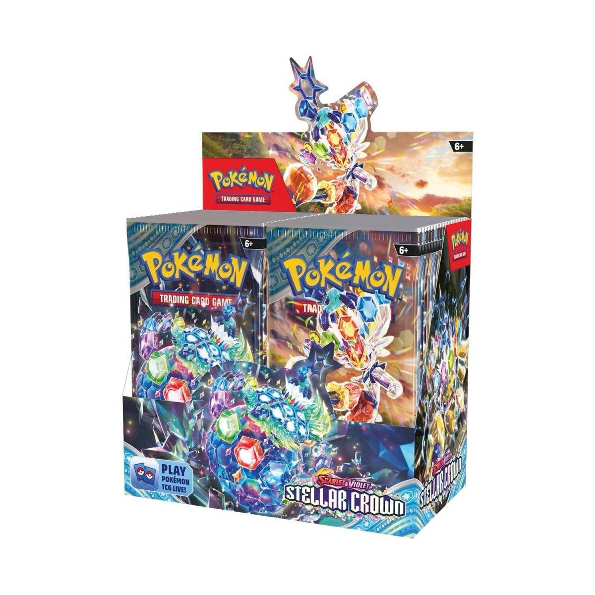 Pokémon Scarlet & Violet Stellar Crown Booster Box | D&D Collectibles